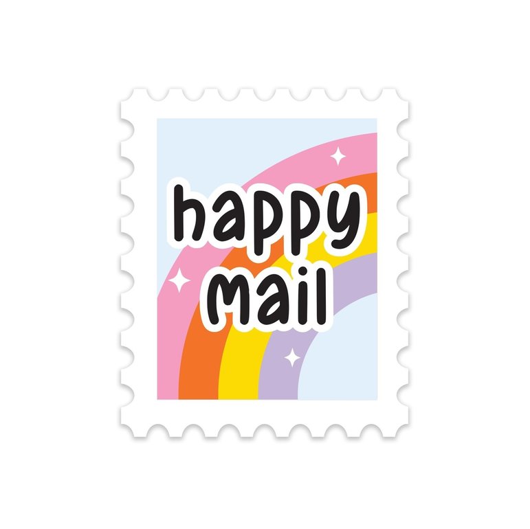 Happy Mail Stickers - Stationery Heaven
